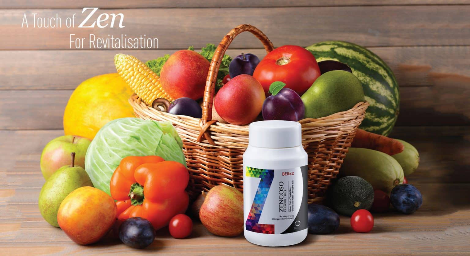 BElixz ZENCOSO CHEWABLE BALL - BE International