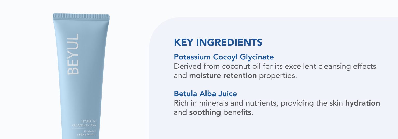BEYUL HYDRATING CLEANSING FOAM - BE International